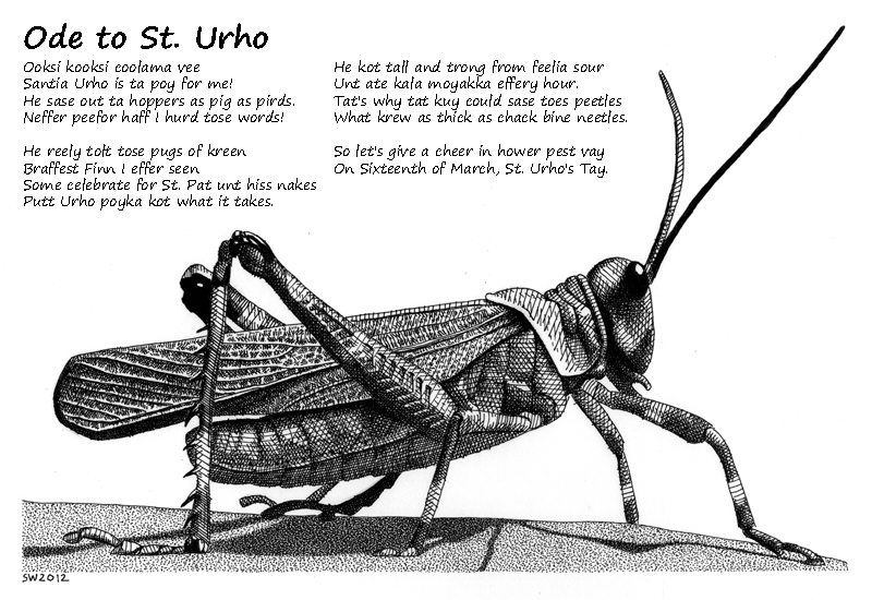 March 16 – Happy St Urho Day! – Calgary Finlandia Cultural Association